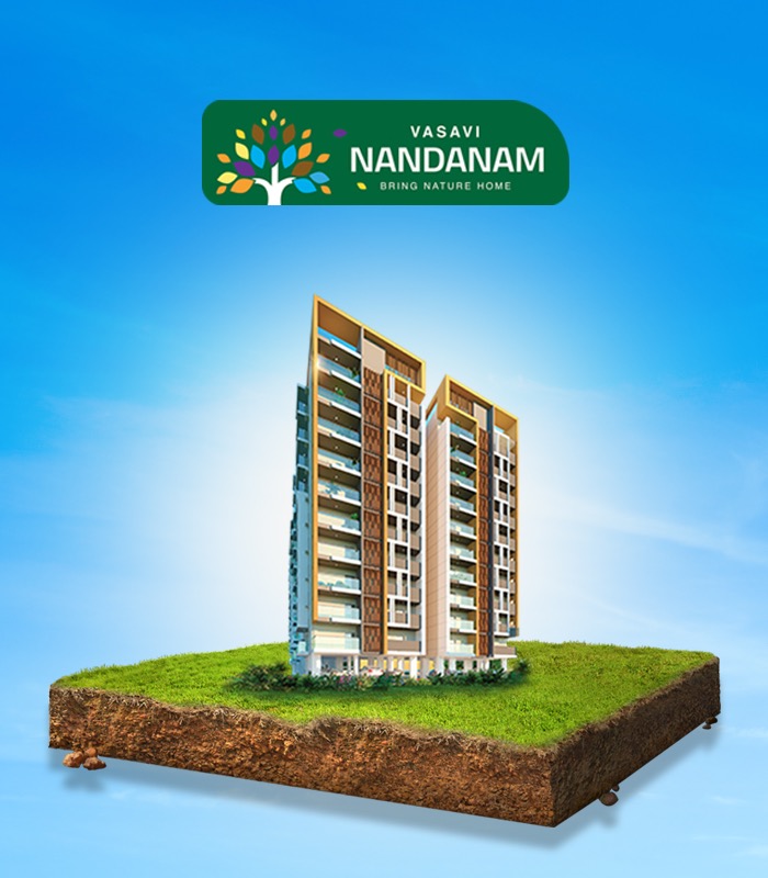 Vasavi Nandanam, 2 BHK Apartments of 1235 sq. ft. and 3 BHK Apartments ...